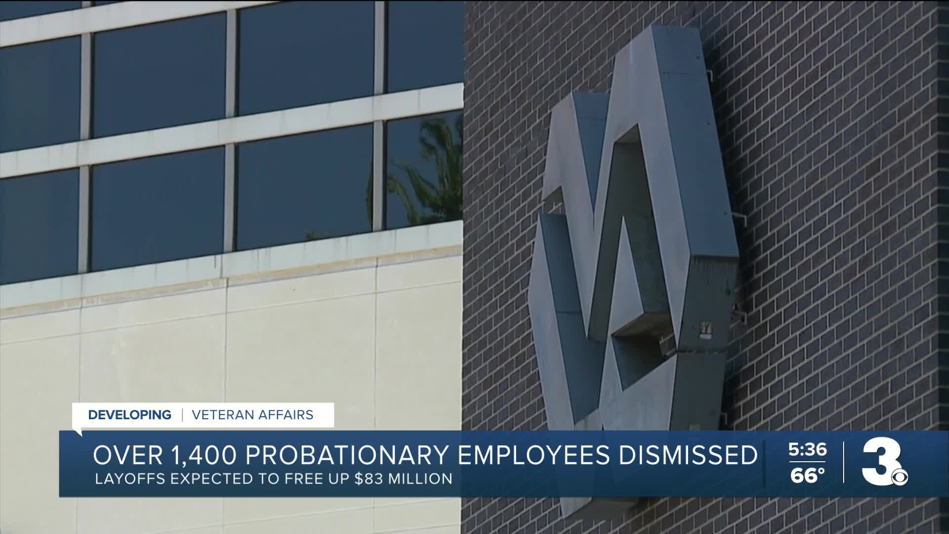 VA dismisses 1,400+ probationary employees in 'non-mission critical ...