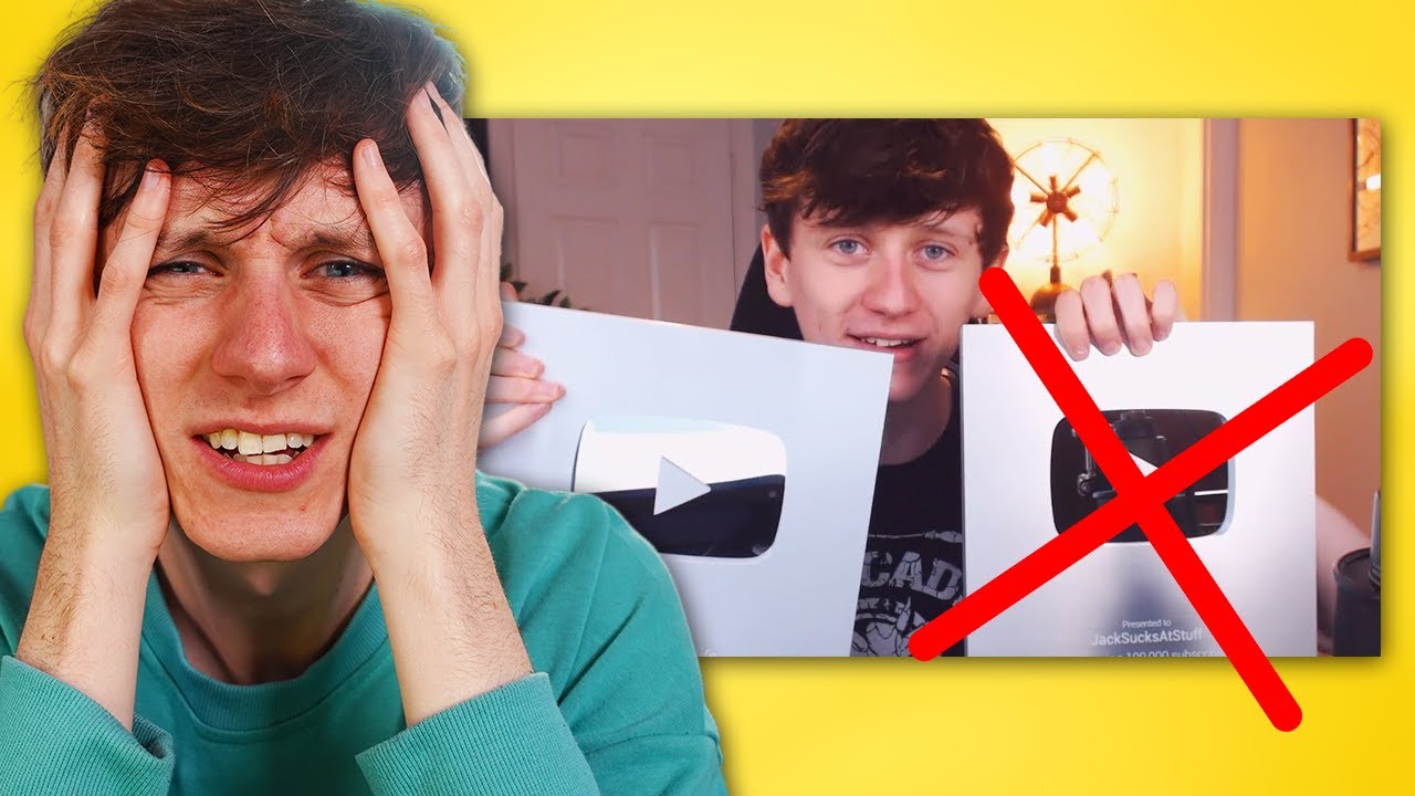 One of my Youtube Play Buttons is MISSING