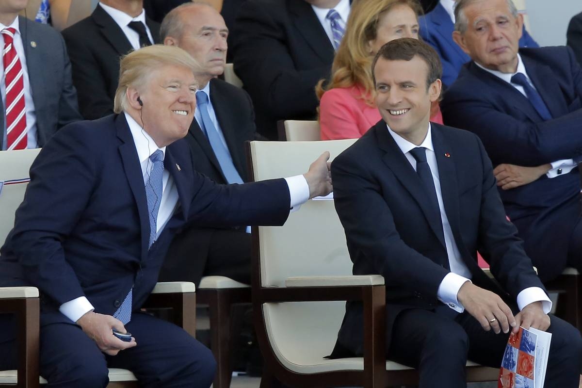 Relationship between Macron and Trump offers a study in the politics of ...