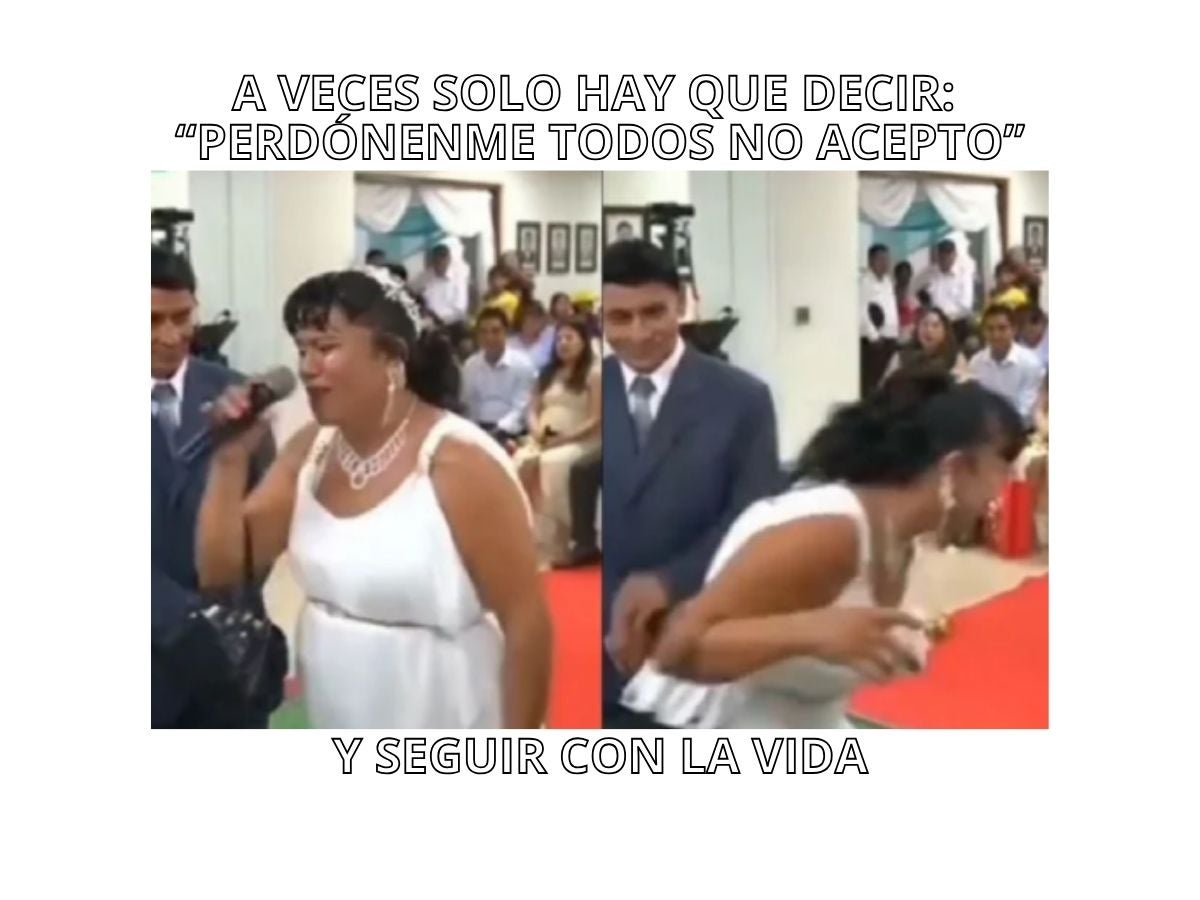 "Perdónenme todos, no acecto": los mejores memes que sí aceptamos de la ...