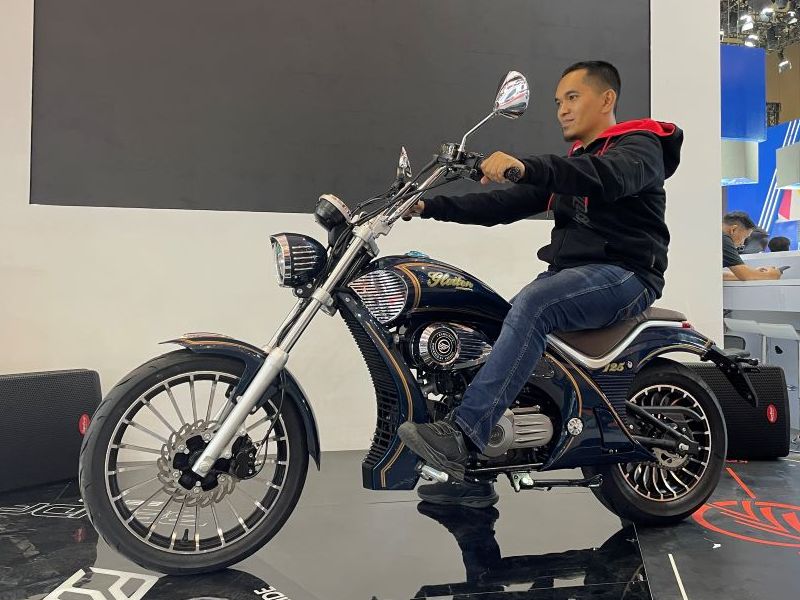 Siapa Sangka, Chopper Mini Ini Transmisinya Matic! Harga Rp 20 Jutaan