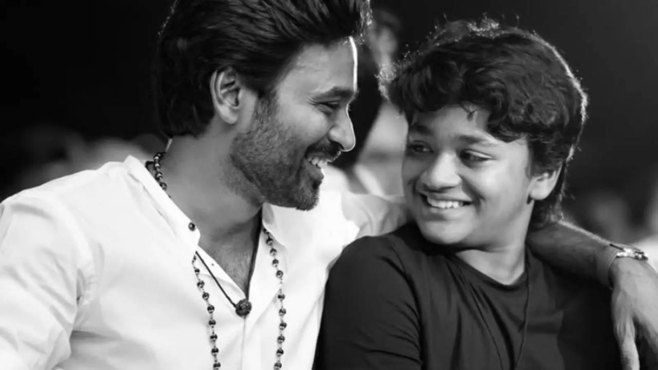 Dhanush's Heartwarming Moment With Son Linga Wins Love From Fans