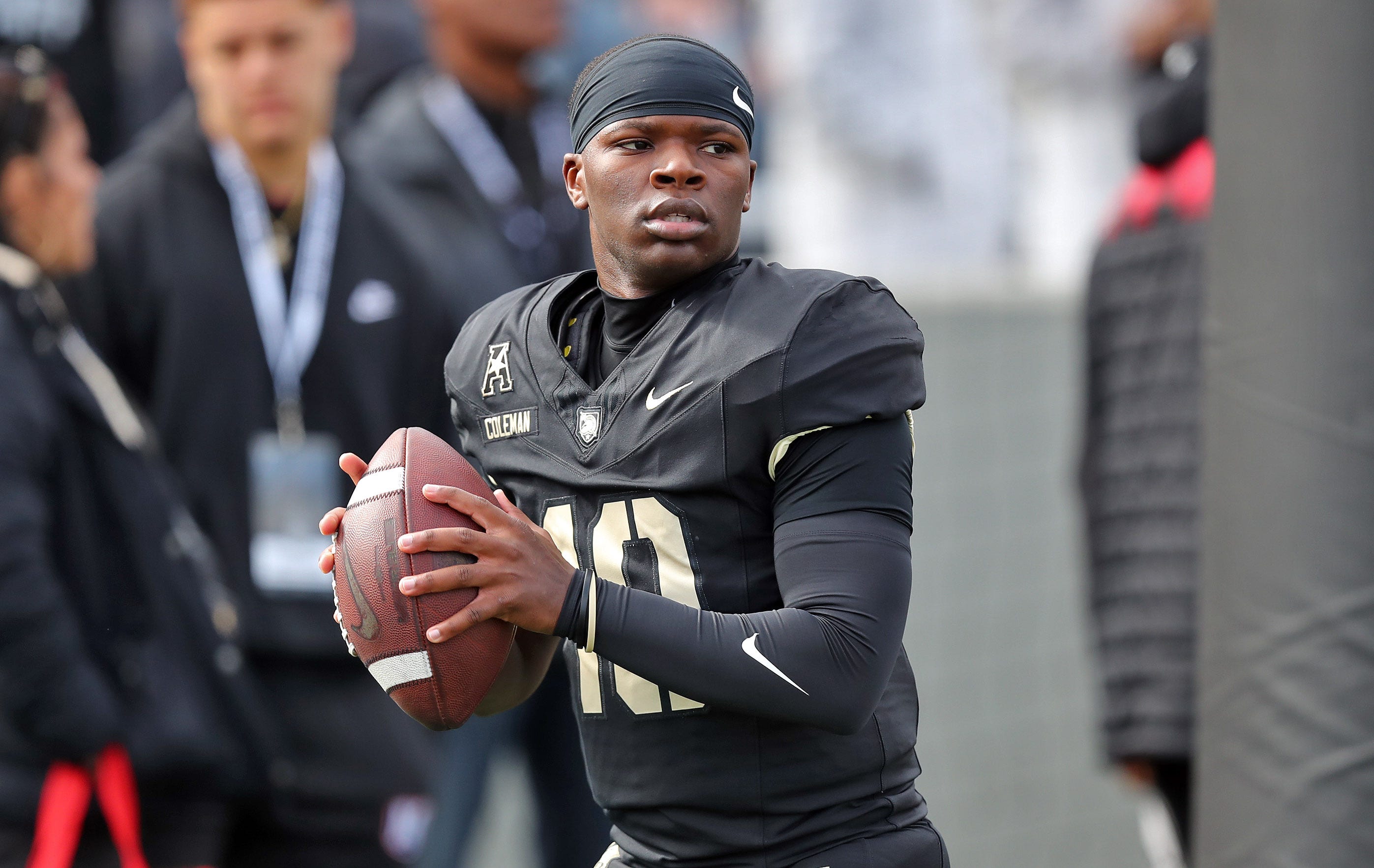 Army quarterback job will be wide open among returning trio - Jeff Monken