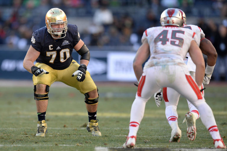 Analyst ranks best recent Notre Dame offensive linemen after Zack ...