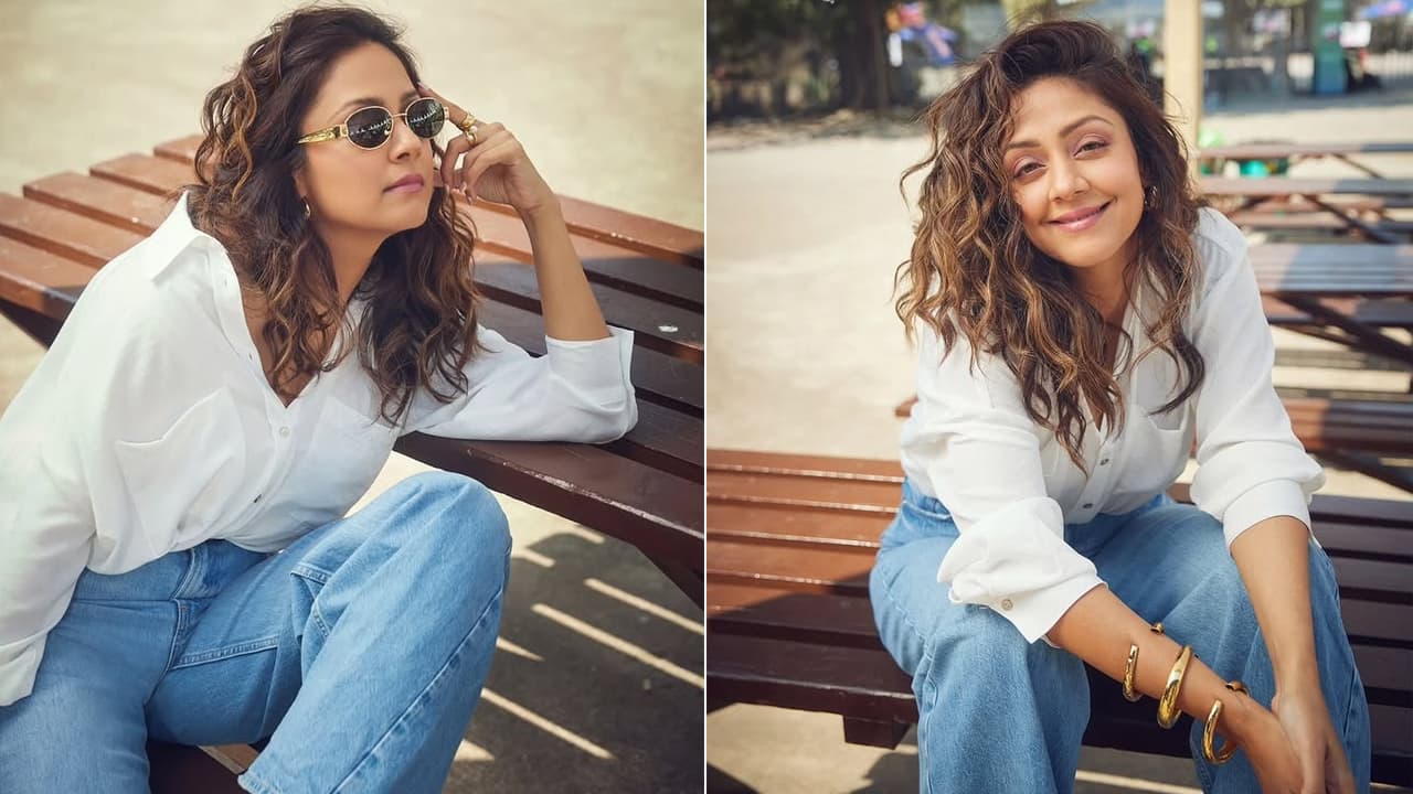 Jyothika's stylish photoshoot: Suriya's wife stuns with ageless look