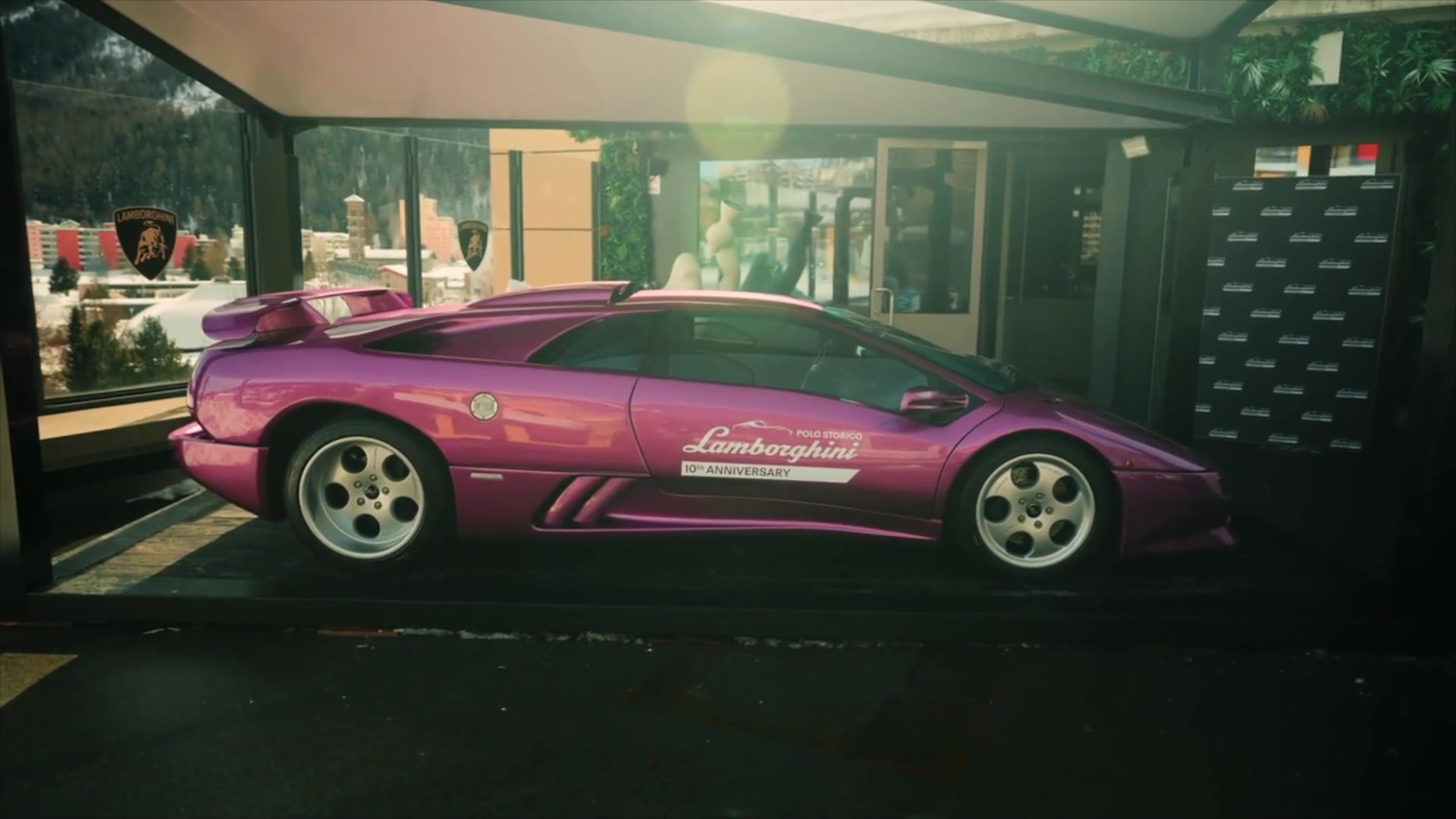 A weekend in the snow to mark Lamborghini Polo Storico’s tenth anniversary