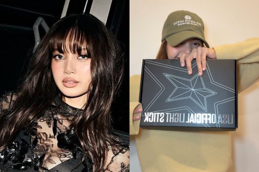 Lisa BLACKPINK Pamer Bentuk Lightstick Solonya, Bentuk Bintang Seperti ...