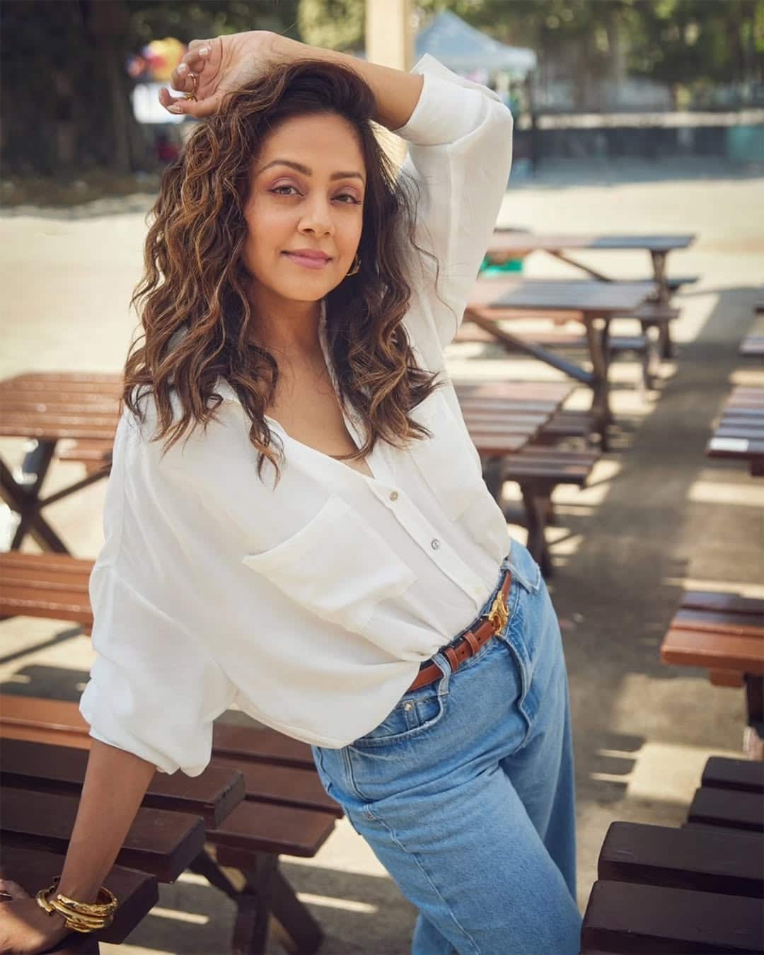 Jyothika's stylish photoshoot: Suriya's wife stuns with ageless look
