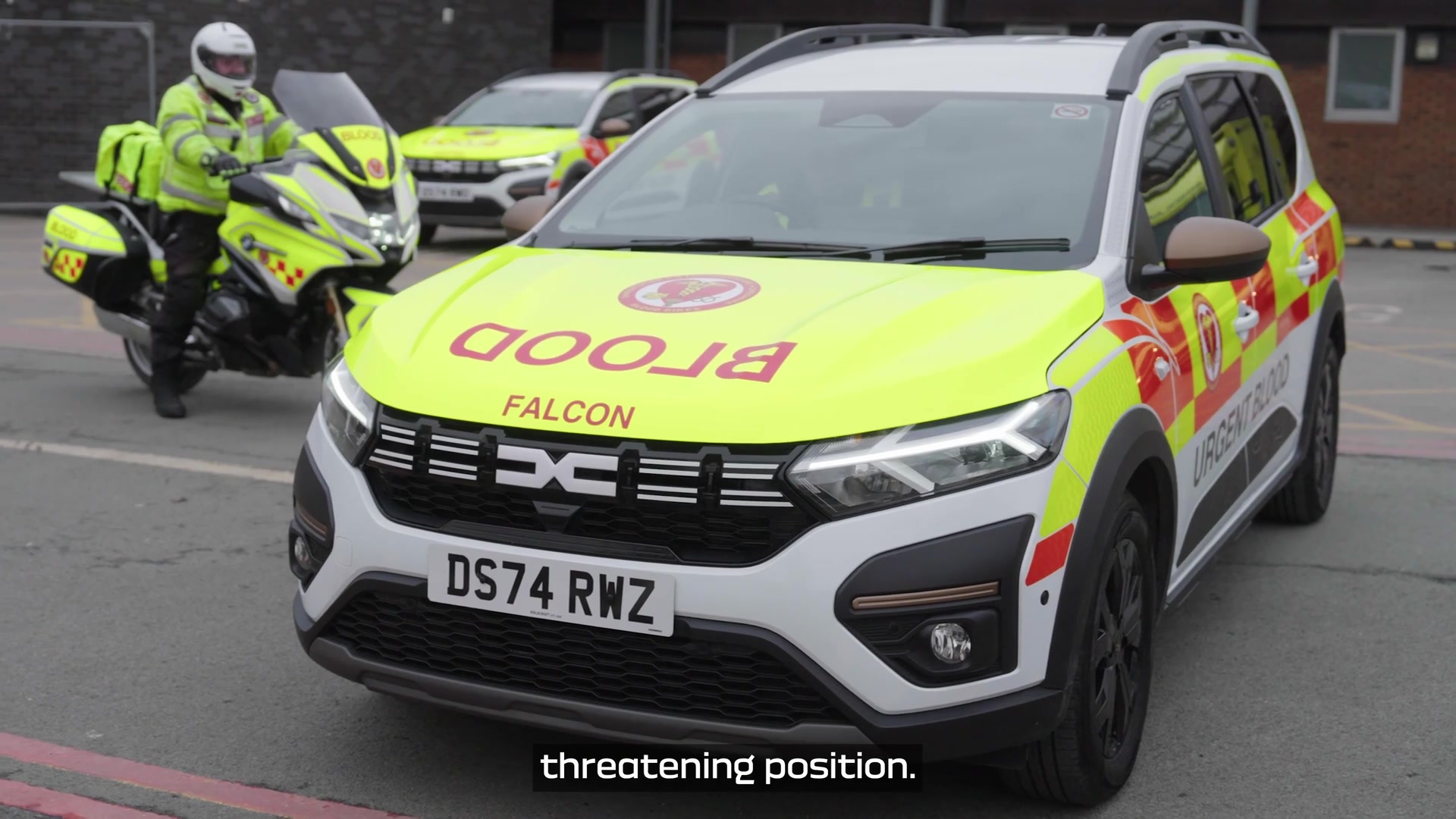 Dacia Jogger helps Blood Bikes deliver ‘a positive’ and vital service to NHS hospitals and patients