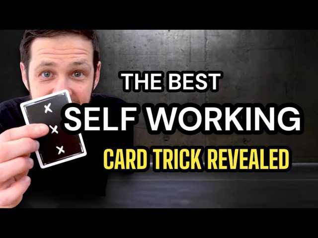 The Best Self Working Card Trick Revealed (Tutorial) Make Them Think ...