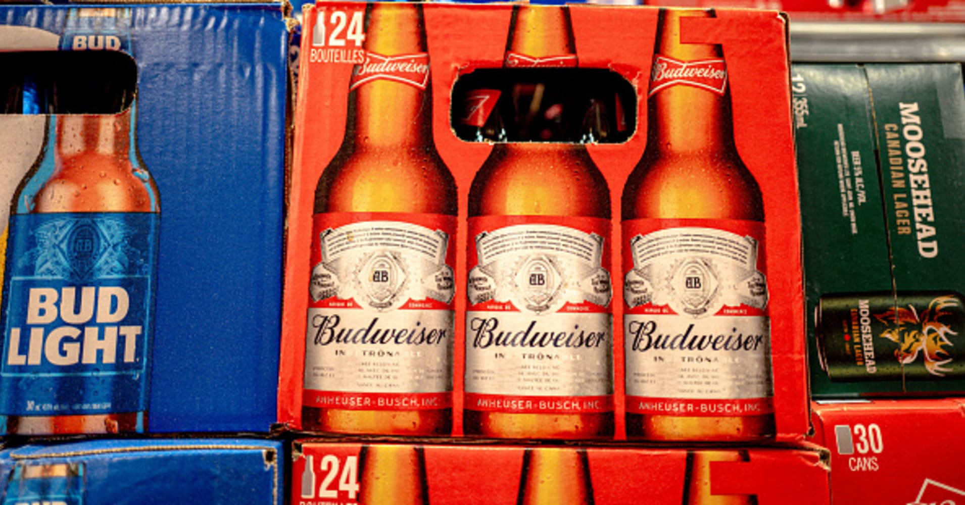 Shares of world's largest brewer AB InBev pop 9% after posting fourth ... Shares of world's largest brewer AB InBev pop 9% after posting fourth ...