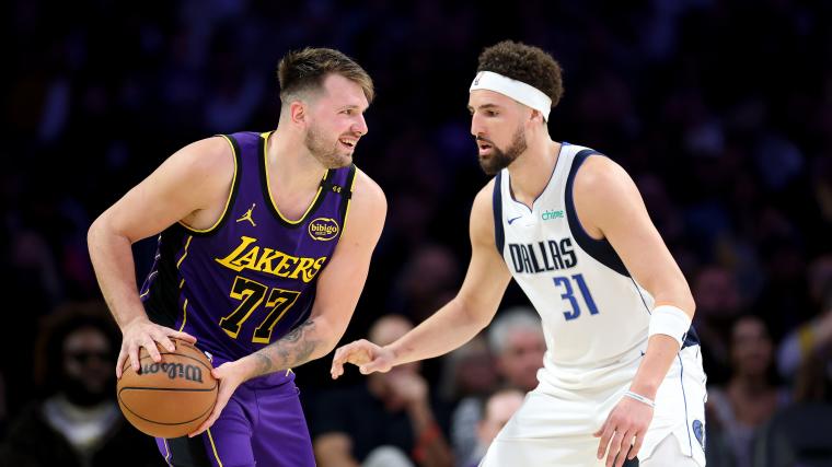 Lakers vs. Mavericks final score, results: Luka Doncic notches triple ...