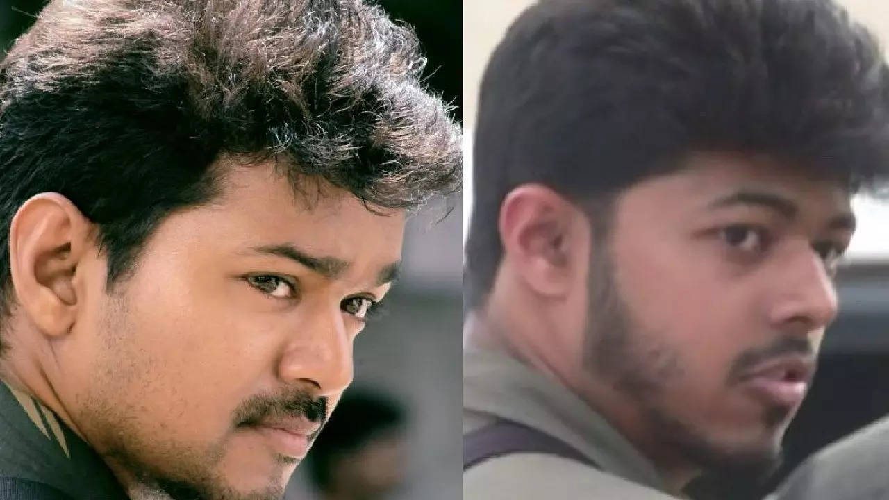 Thalapathy Vijay's son Jason Sanjay steals the spotlight during a ...