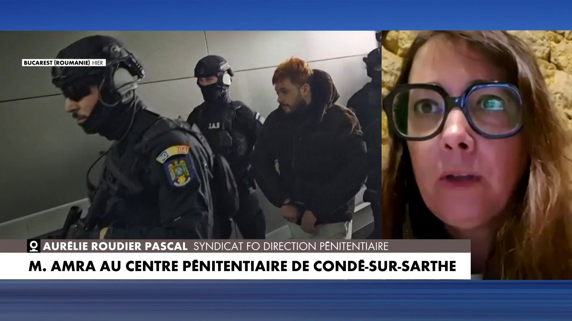 Aurélie Roudier Pascal, syndicat FO, explique les conditions de ...