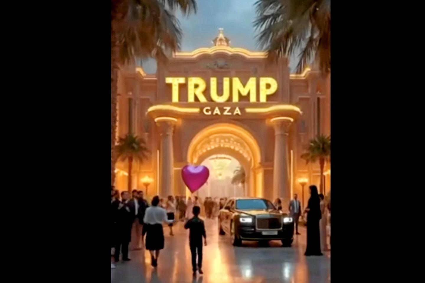 Trump met en scène son projet pour Gaza dans une vidéo lunaire