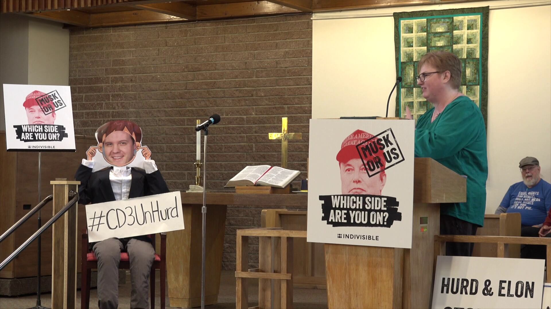 Rep. Hurd criticized for not attending town hall meeting hosted by ...