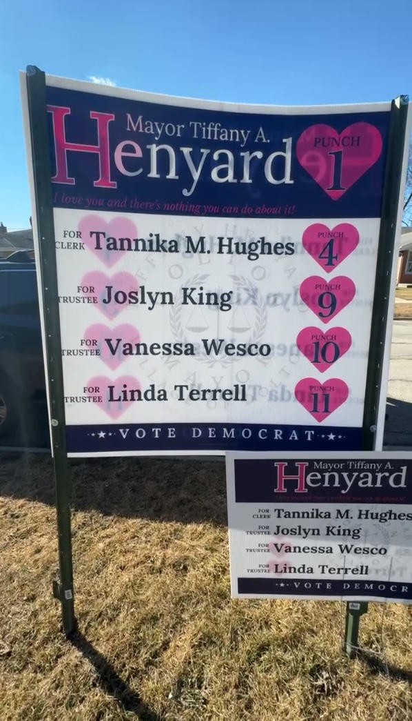 Dolton ‘Dictator’ Tiffany Henyard destroyed in Dem primary following ...