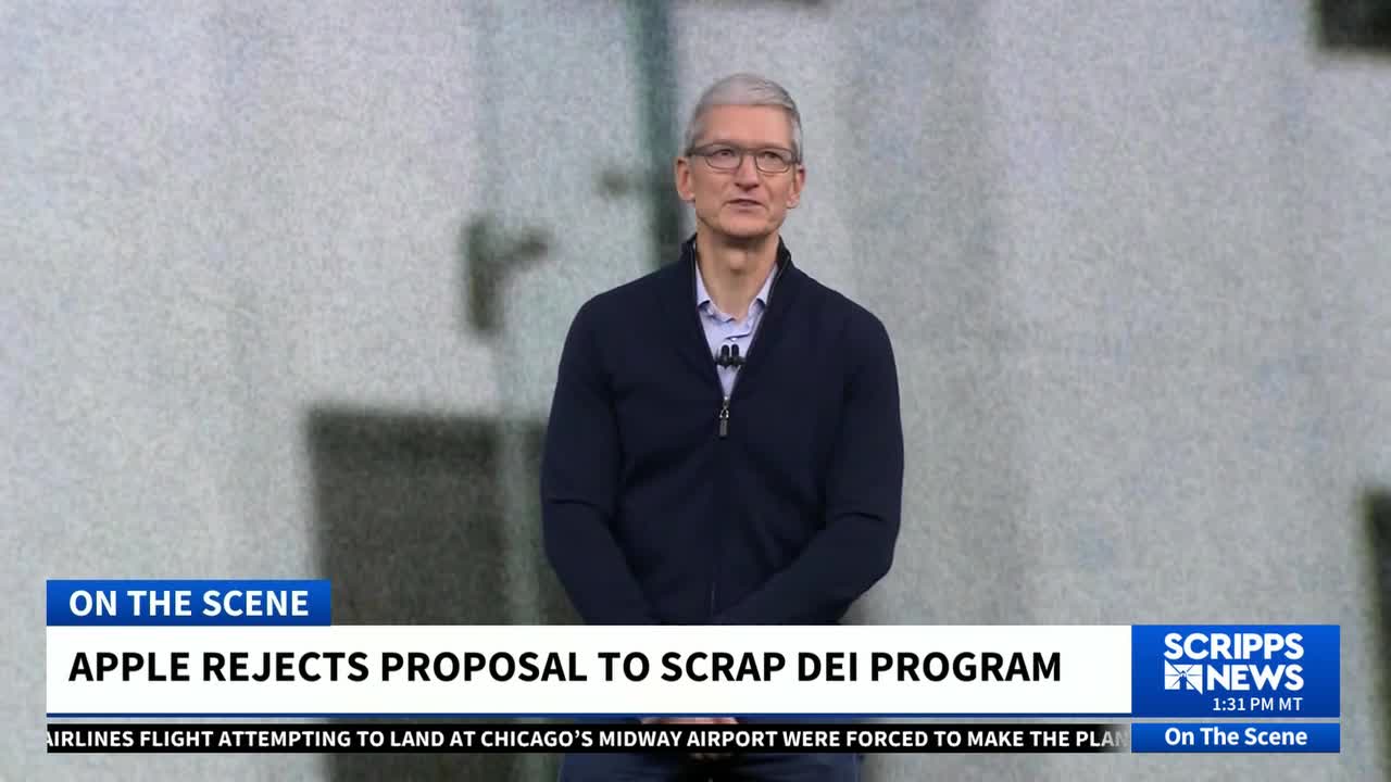 Apple rejects proposal to scrap DEI programs
