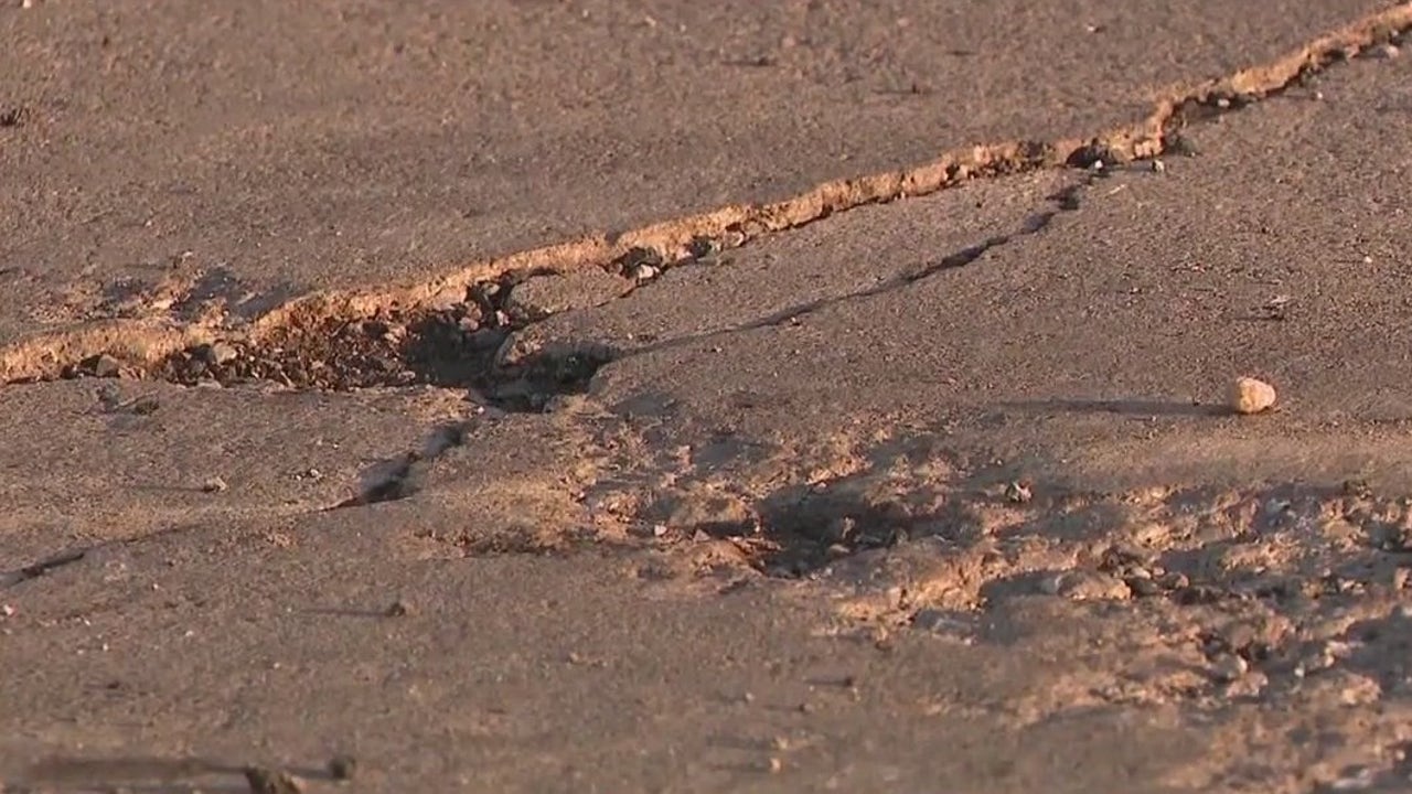 Pothole season brings out the orange cones throughout Metro Detroit