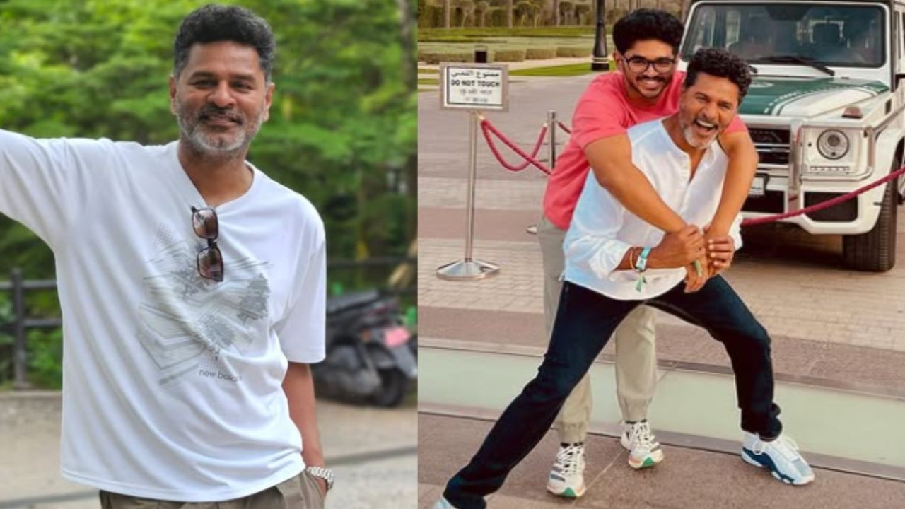 Prabhudeva tags ‘legacy’ as he shares ‘spotlight’ with his son Rishii ...
