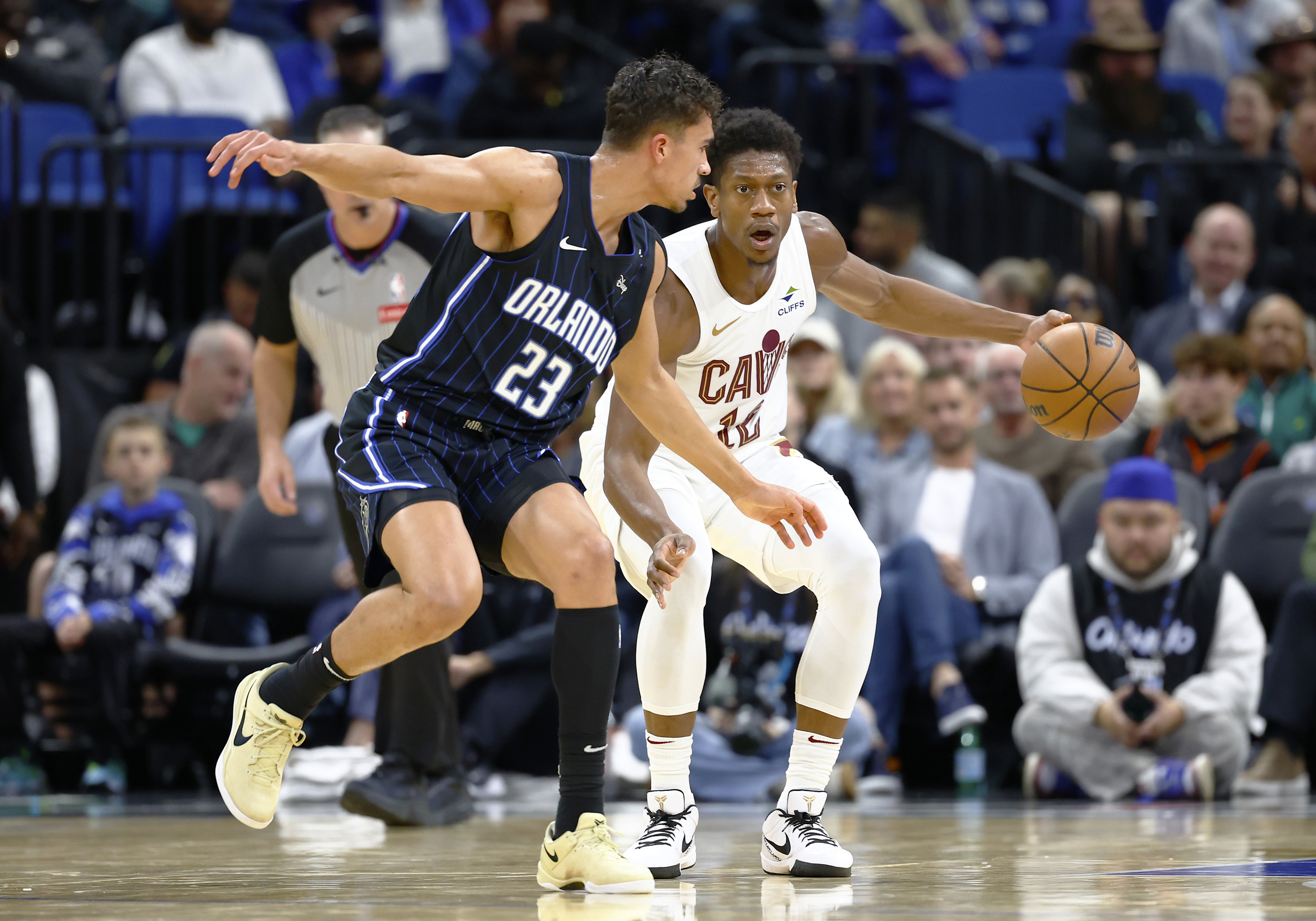 Cavs All Smiles In Setting More Marks, Trouncing Magic For Eighth ...