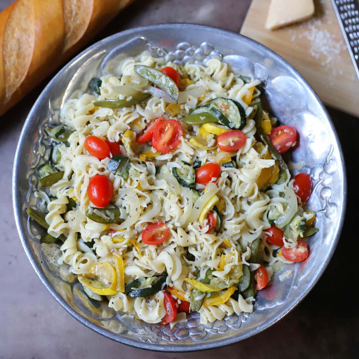 Healthy pasta primavera recipe