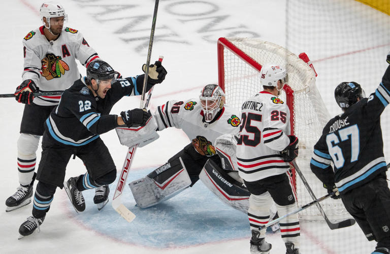 Lawson Crouse pulls through for Utah Hockey Club in important win