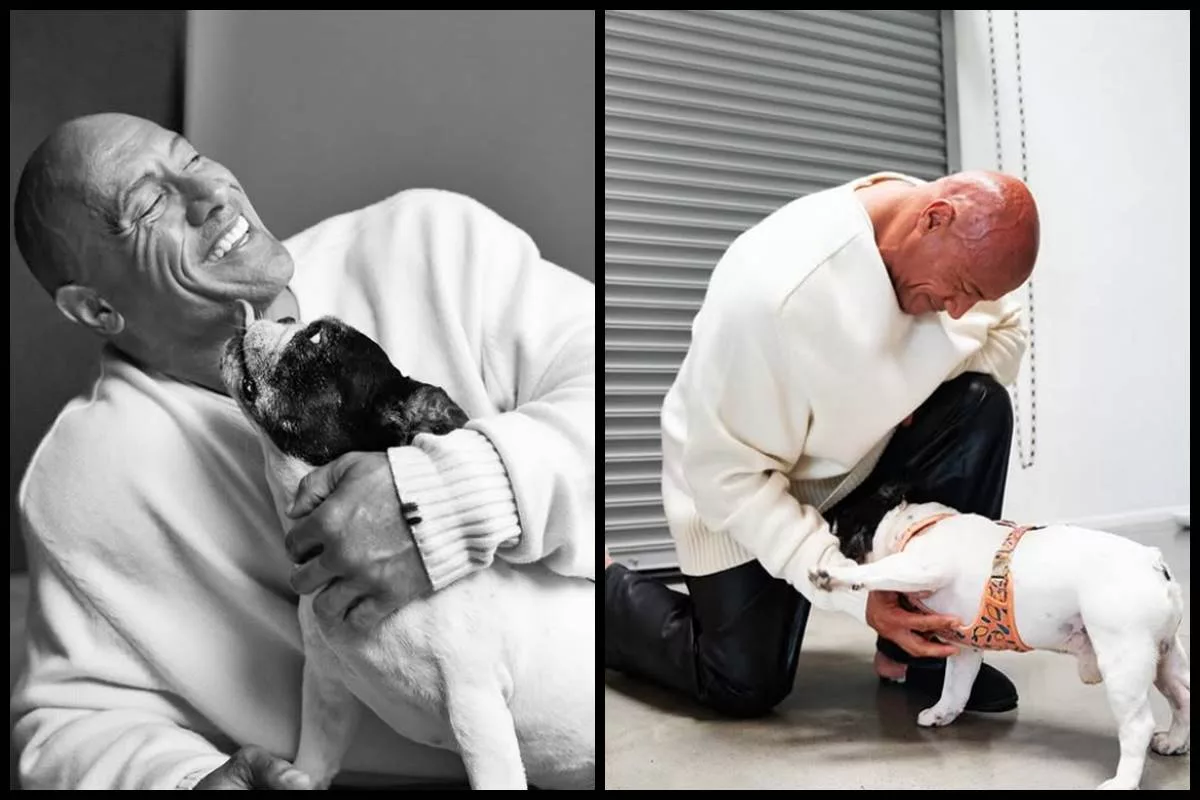 Dwayne Johnson mourns the loss of his beloved dog, Hobbs