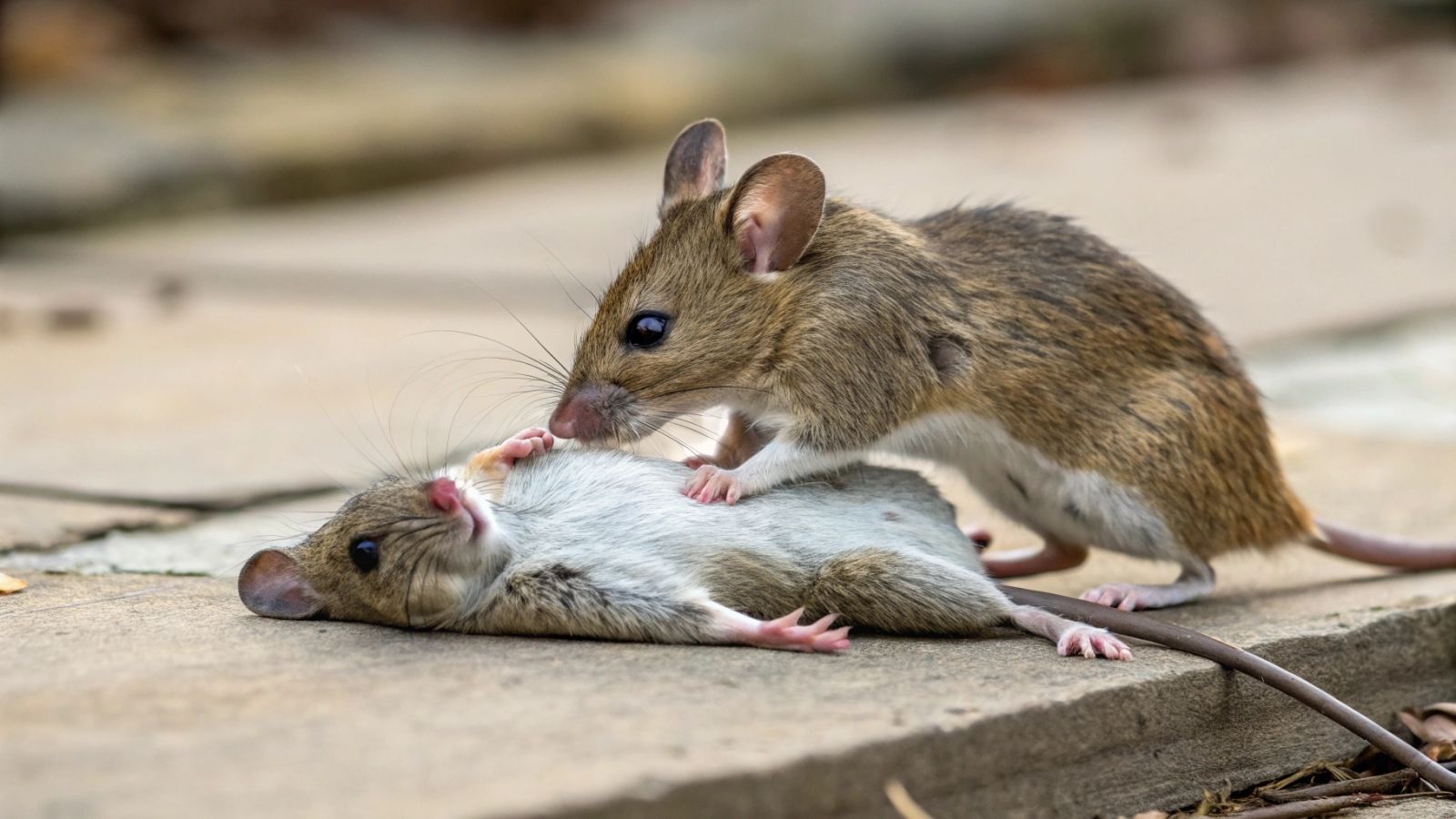 These mice practice first aid gestures with each other, here's how 🐭