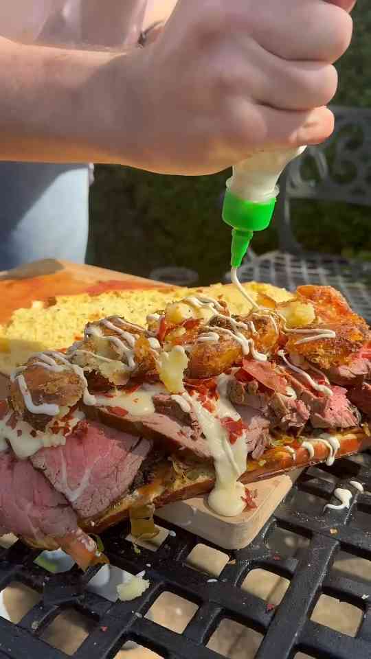 Beef Wellington Sandwich Hack: Puff Pastry Lattice!