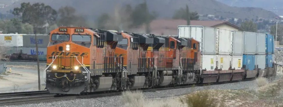 Train heists in remote desert areas of the West have netted millions in Nike shoes