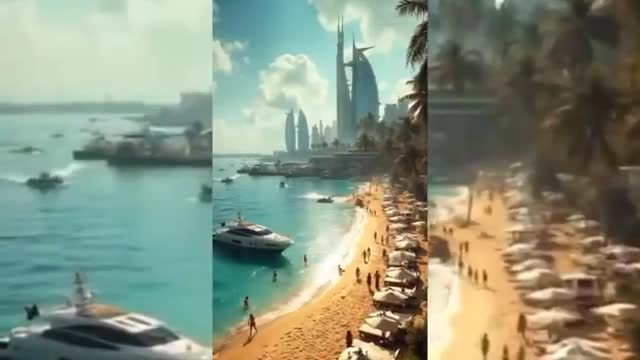 Trump posts bizarre AI video of Gaza vision as beach resort featuring ...