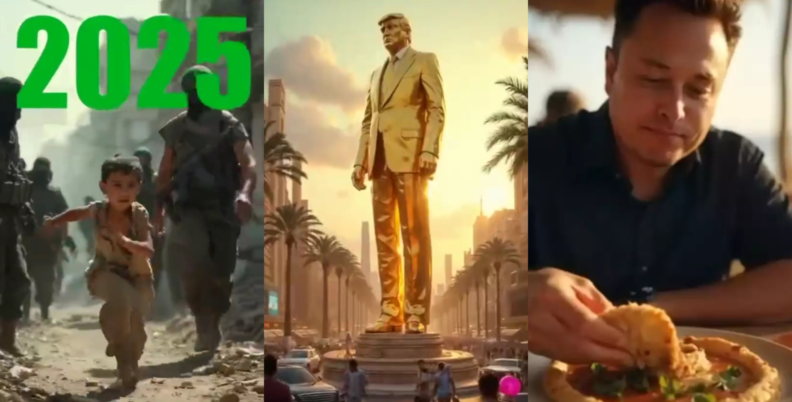 Trump shares bizarre AI-generated Gaza ‘Riviera’ video on social media