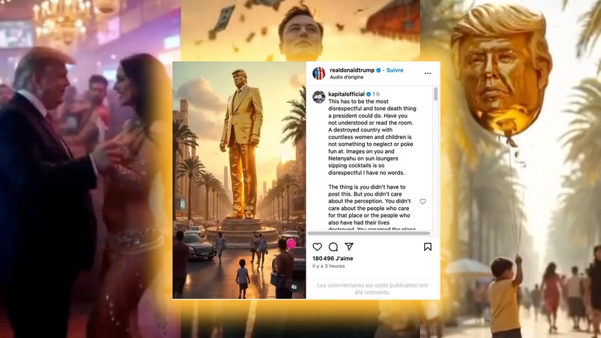 Trump dévoile sa vision de Gaza