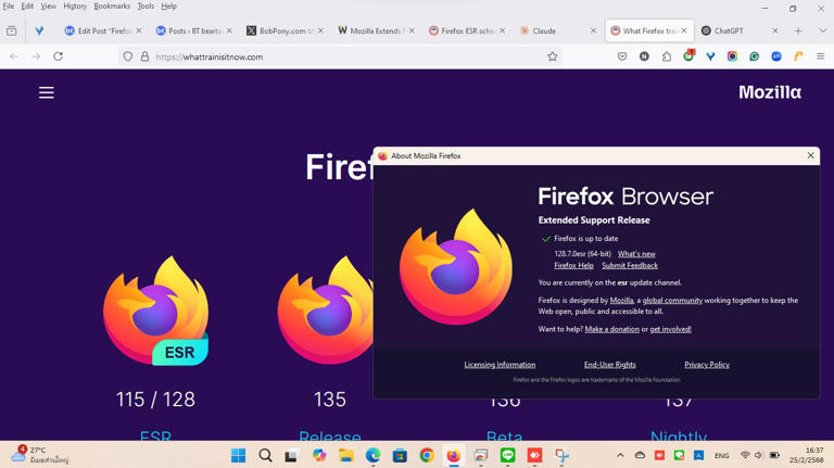 Firefox ESR ขยายสนับสนุน Windows 7/8/8.1 และ macOS 10.15 หรือต่ำกว่า ...