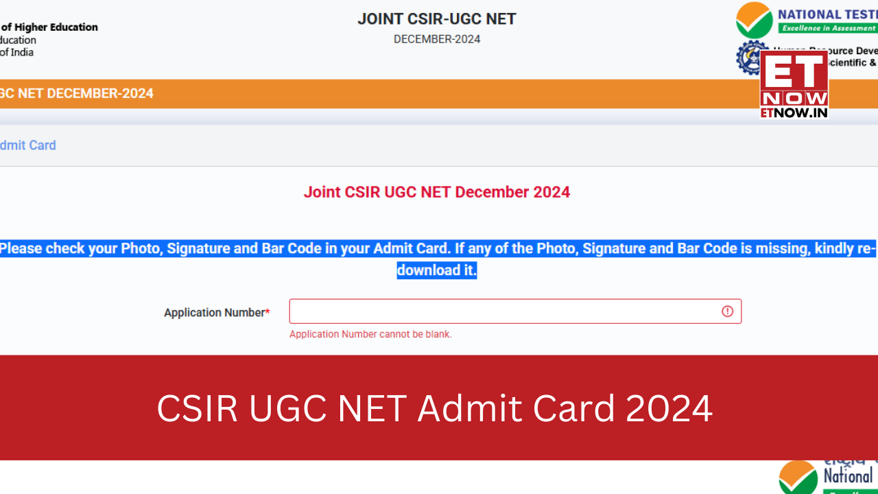 CSIR UGC NET admit card 2024 OUT at csirnet.nta.ac.in; Check exam date ...