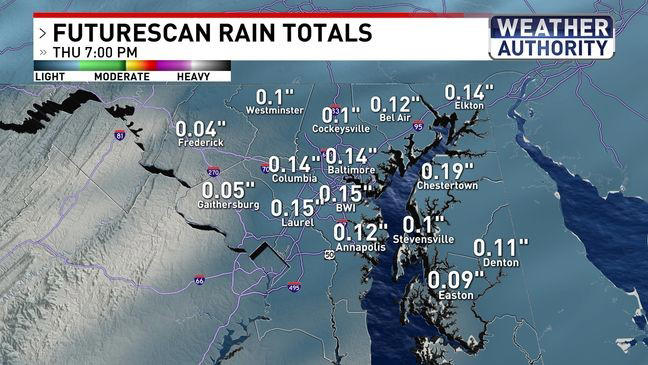 Spring feel continues Wednesday before rain returns to Baltimore