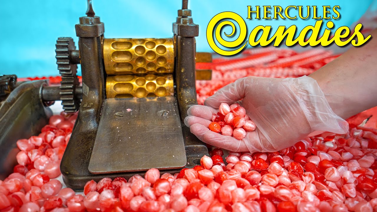 Using Our Candy Drop Roller To Make Old Fashion Candy