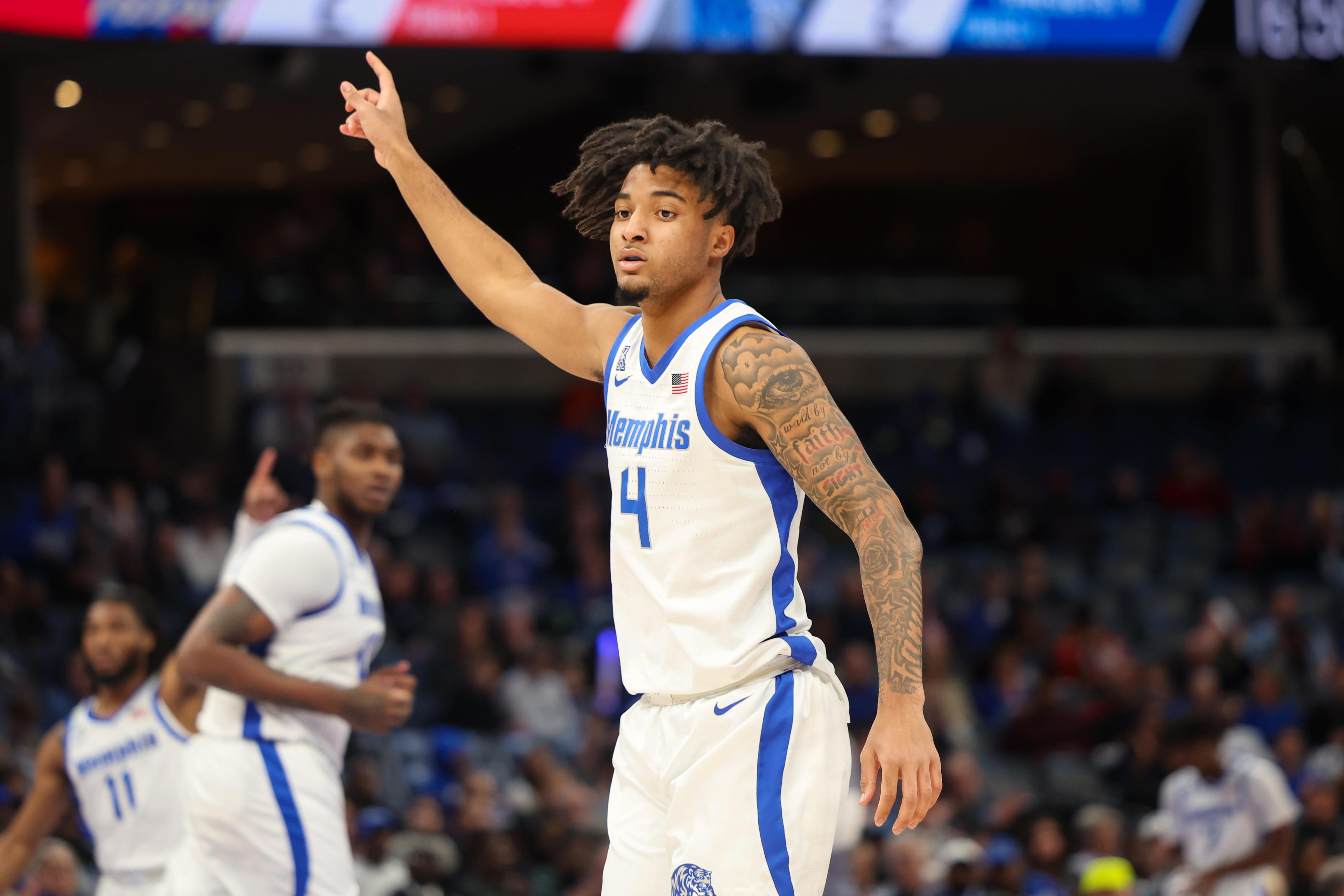 Memphis basketball star PJ Haggerty named AP All-American, inching ...