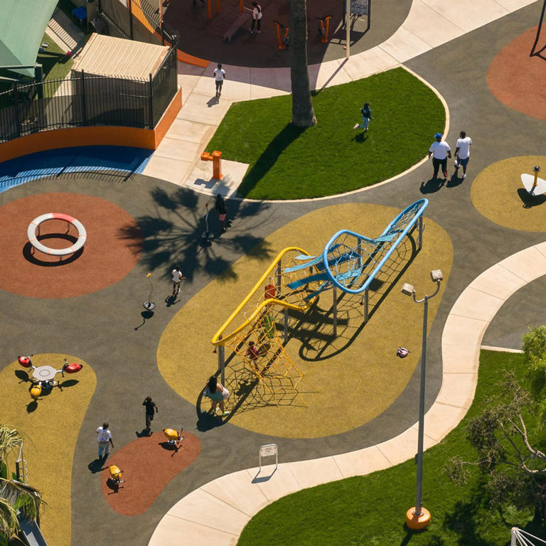 Ten colourful playgrounds that spark children's imaginations