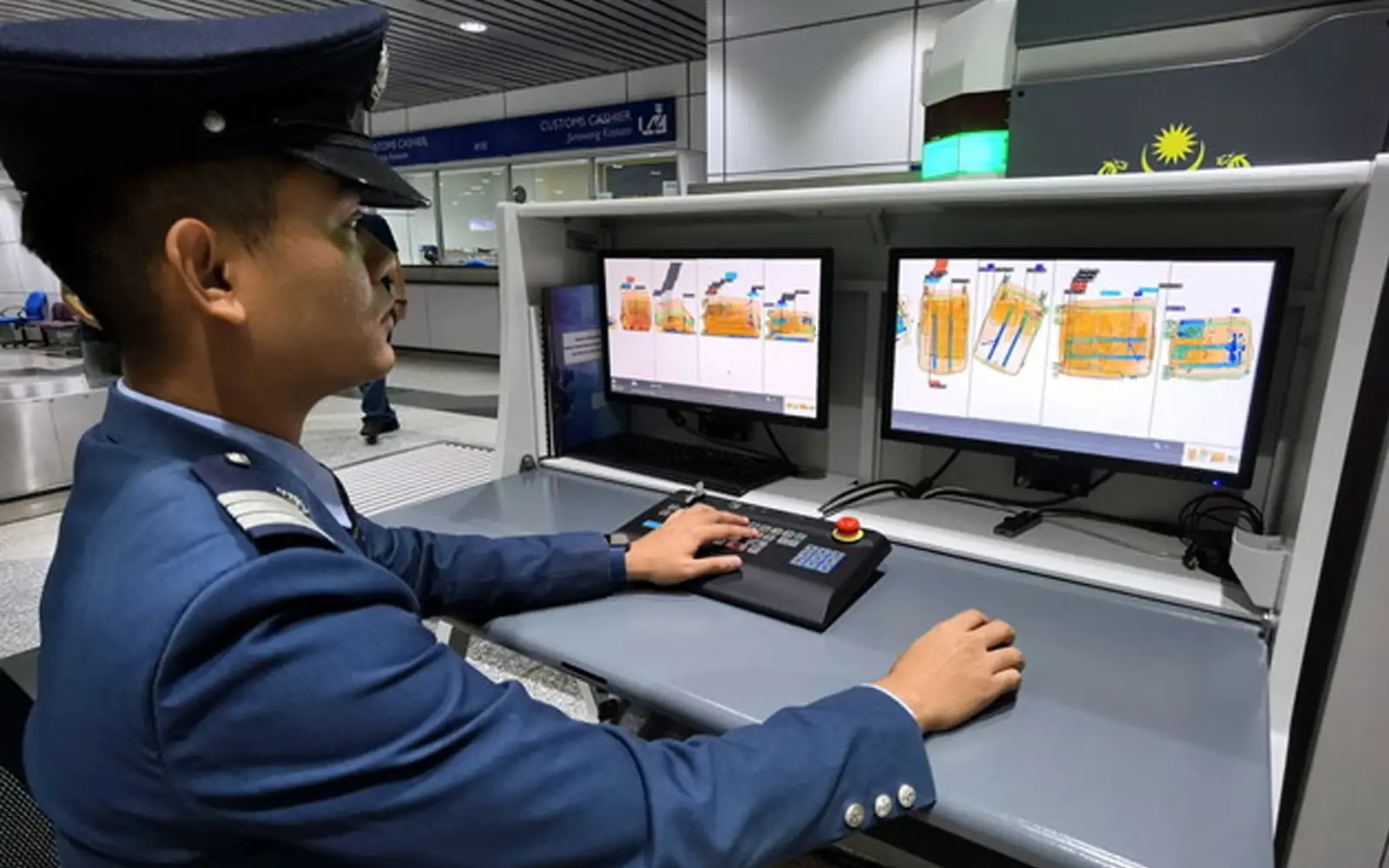 Some customs officers at key checkpoints now wearing body cams