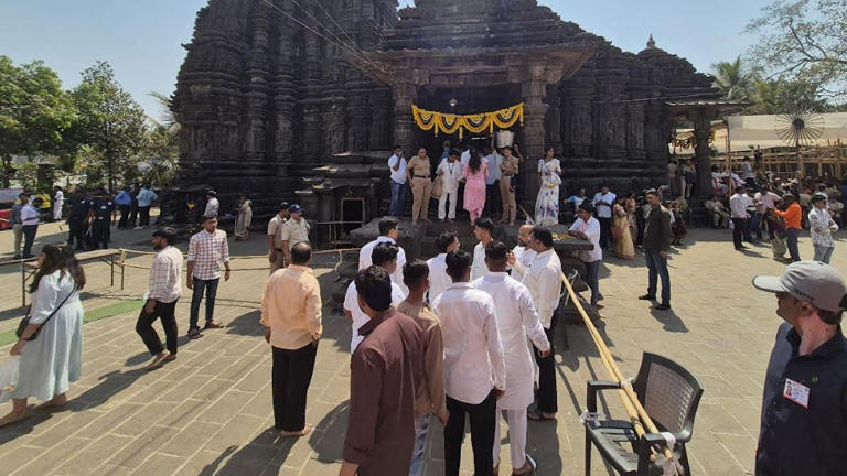 Thane Police Deploy Heavy Security At Ambernath Shiv Temple For Maha ...