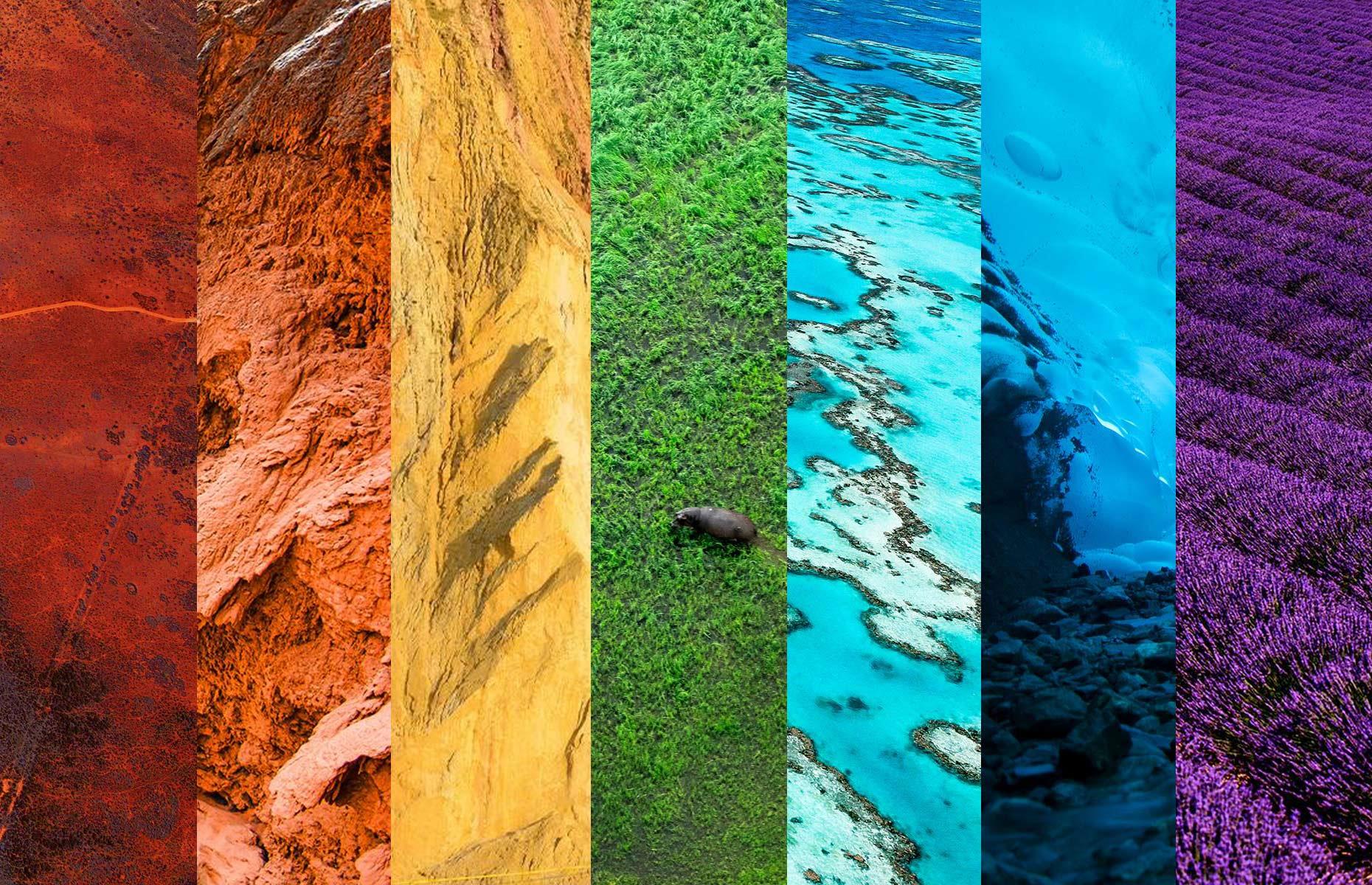 Ranked: The world's most colourful natural wonders