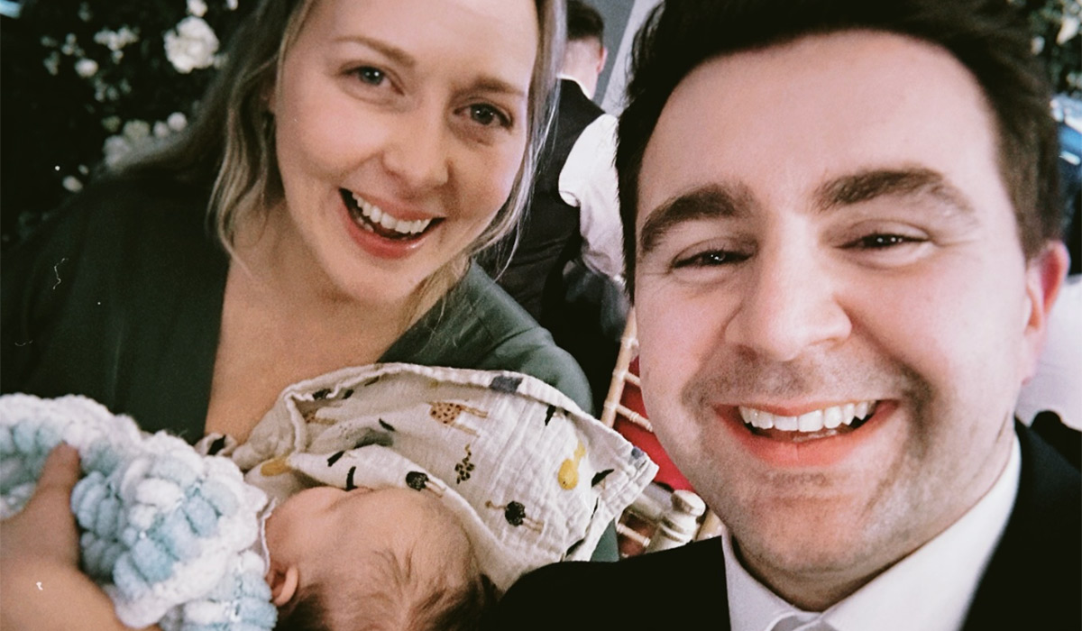 Carl Mullan praises 'SuperMam' wife Aisling as they celebrate special ...