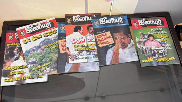 In political crosshairs over a Modi cartoon, Tamil media giant Vikatan ...