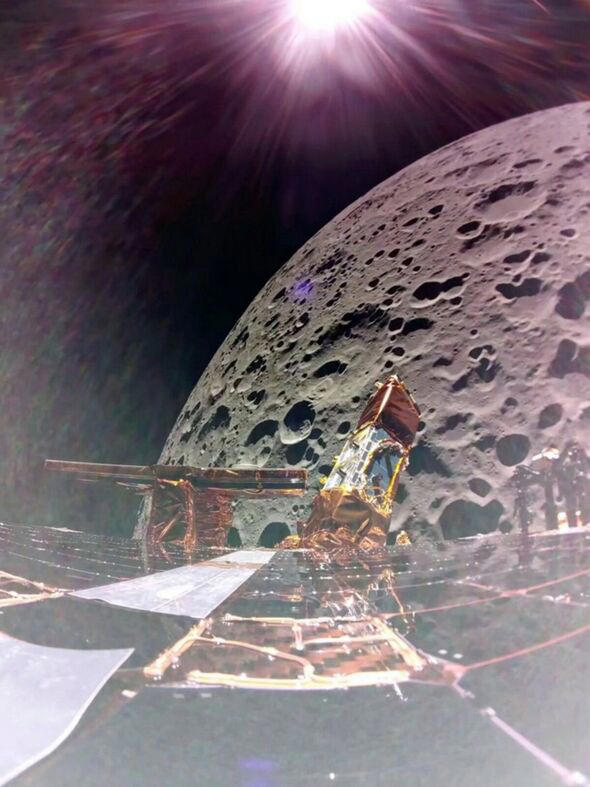 NASA's Blue Ghost spaceship reveals close-up image of surface of the Moon