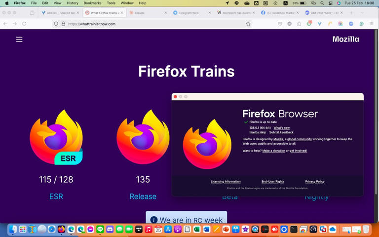 Firefox ESR ขยายสนับสนุน Windows 7/8/8.1 และ macOS 10.15 หรือต่ำกว่า ...