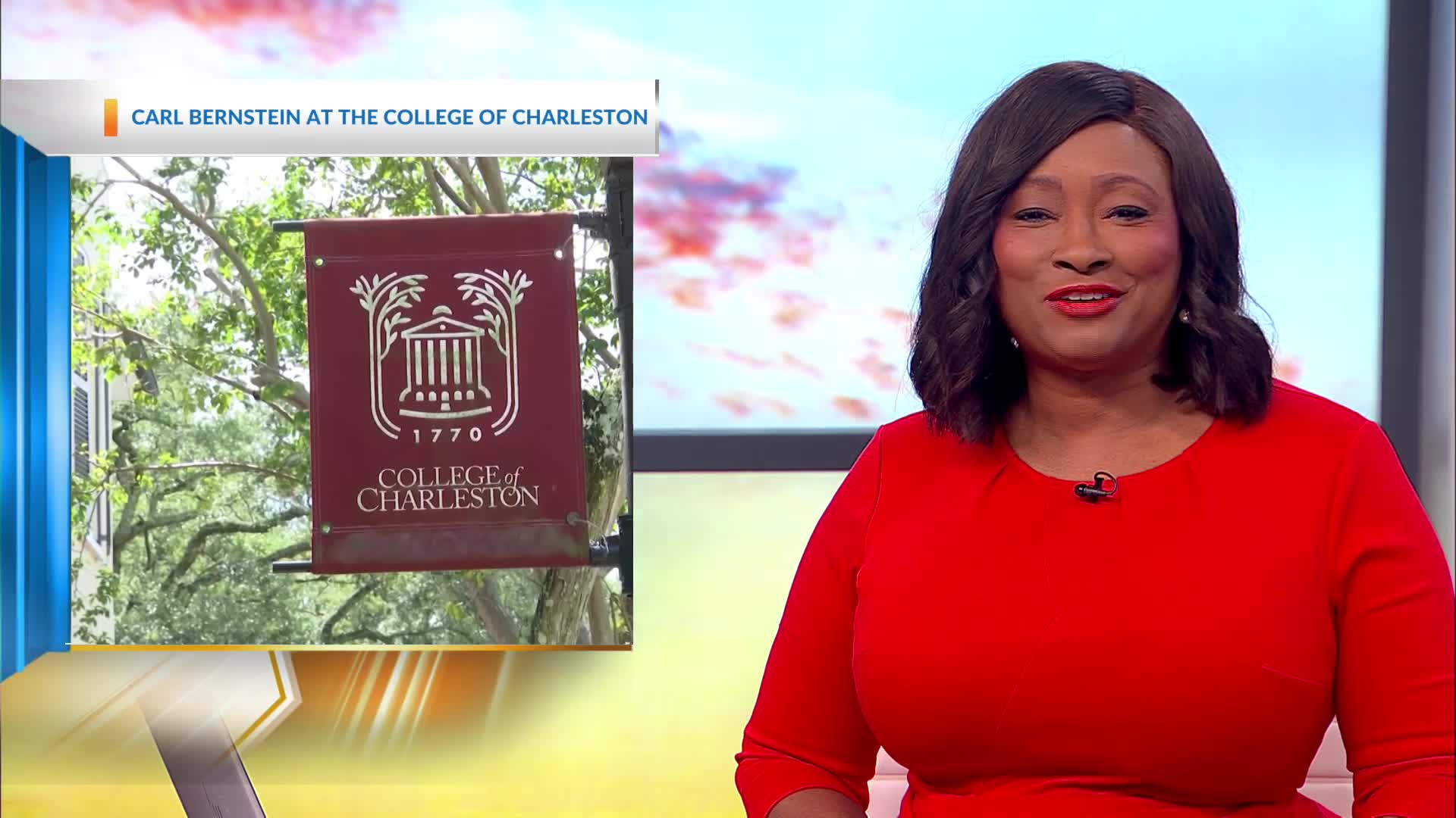 Carl Bernstein at the College of Charleston