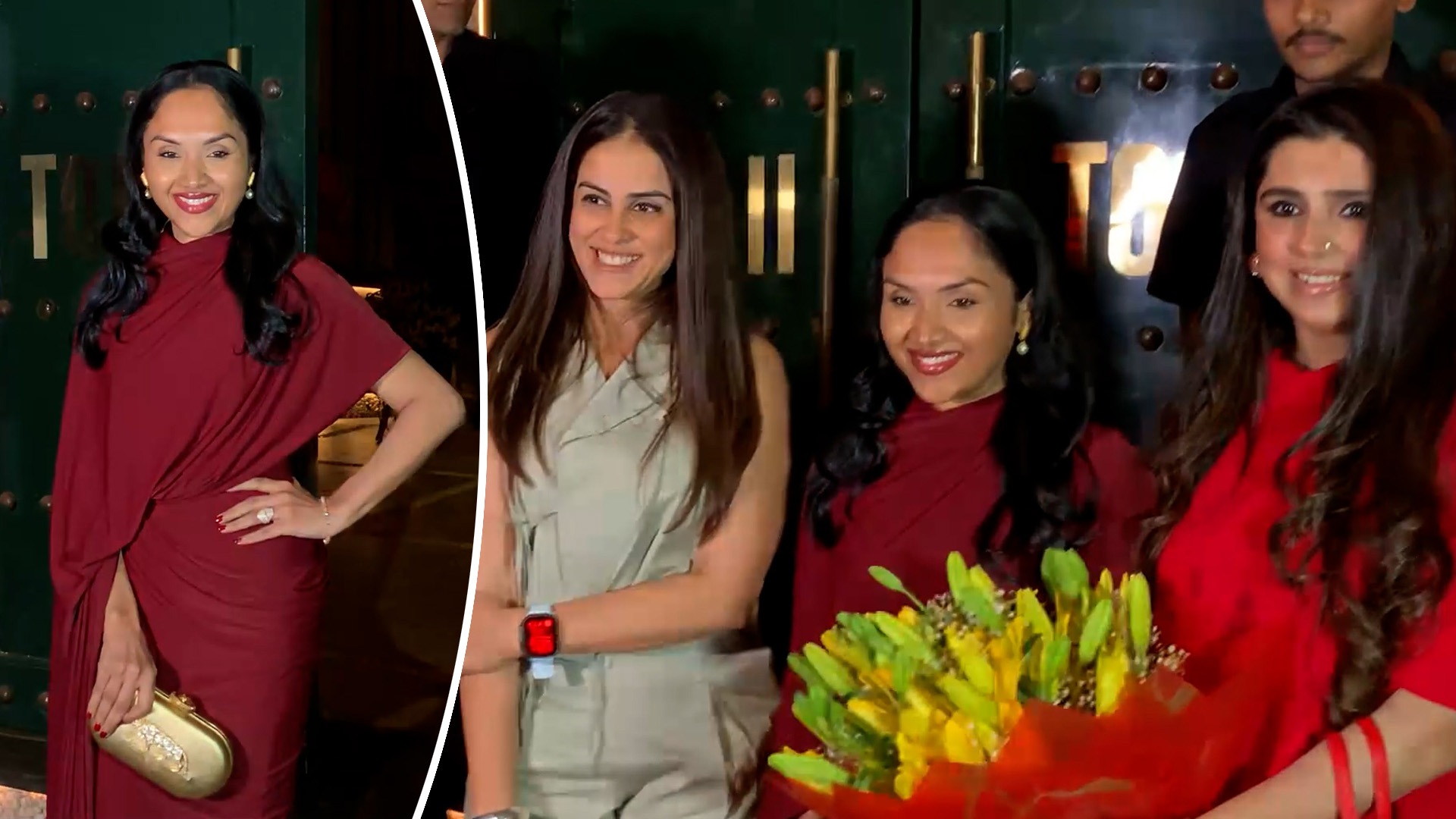 Current First Lady Of Guyana - Arya Ali Spotted In Mumbai, Poses With Star Genelia Dsouza