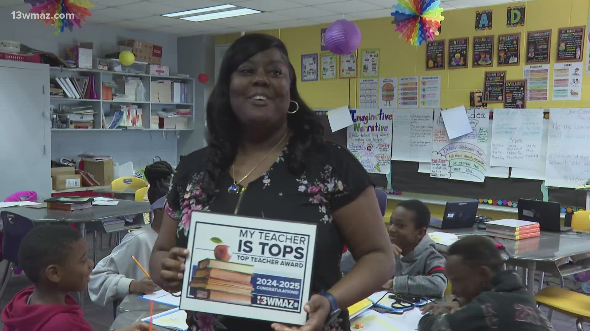 My Teacher is Tops: Matilda Hartley Elementary's Ms. Coretta Wilson